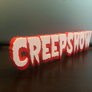 V2 Creepshow Logo/shelf Display - Etsy