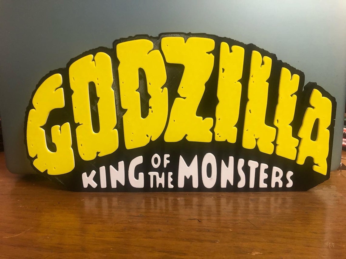 Godzilla Logo - Etsy