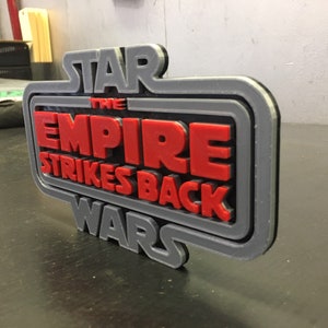 EMPIRE STRIKES BACK Logo - Etsy