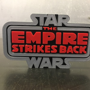 EMPIRE STRIKES BACK Logo - Etsy