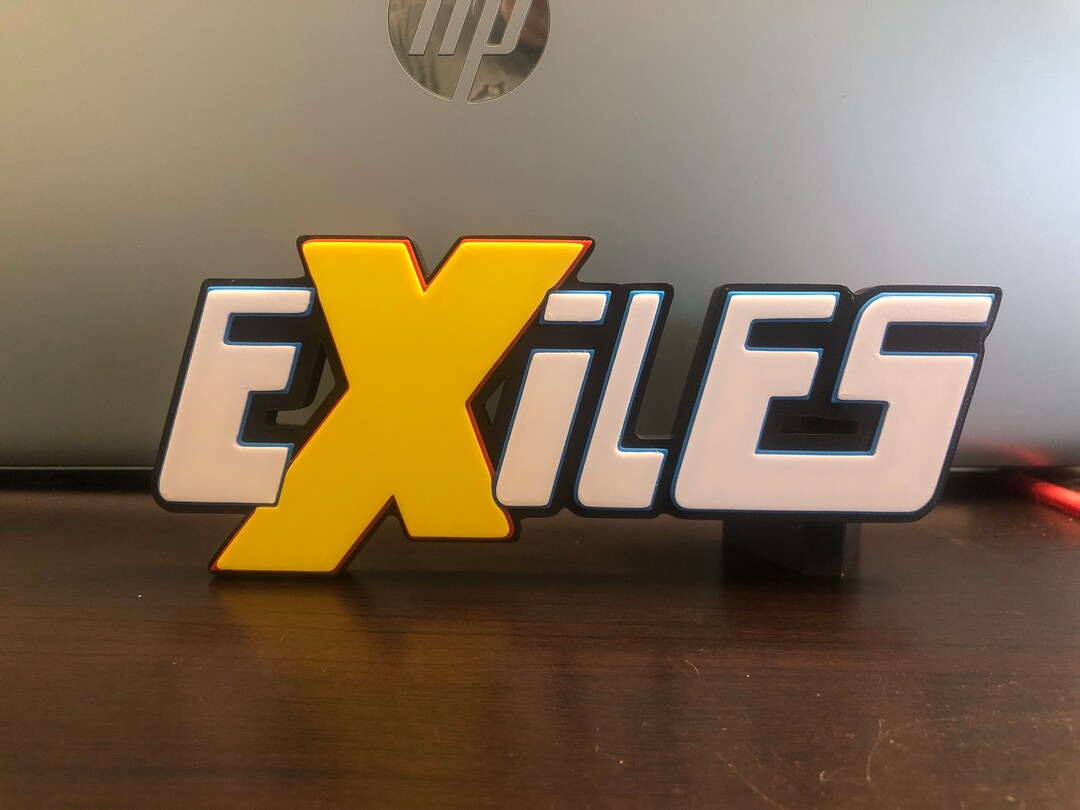 The Exiles Logo/shelf Display - Etsy