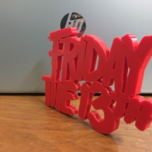 V2 FRIDAY THE 13TH Logo - Etsy