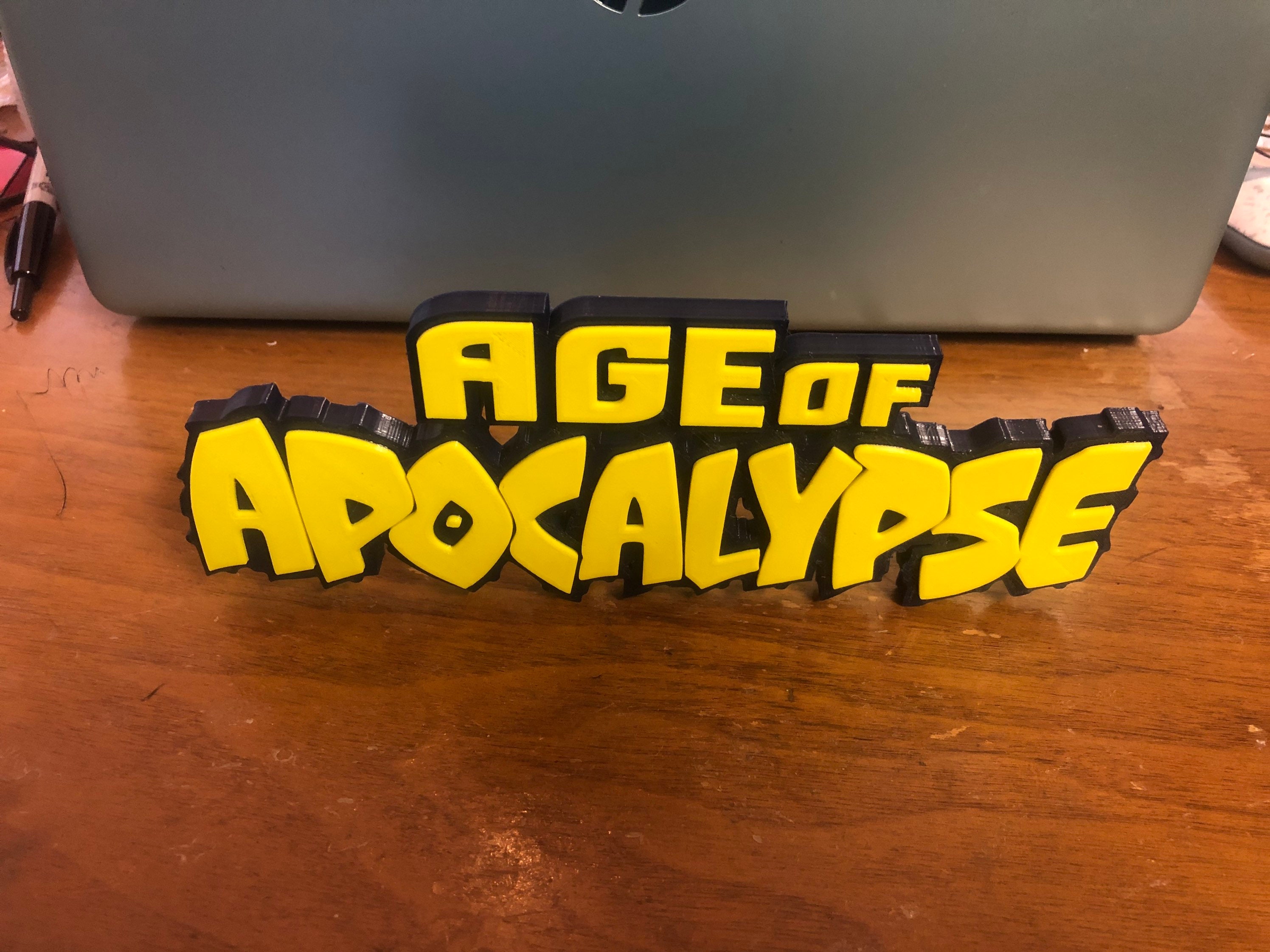 Age of Apocalypse Logo - Etsy
