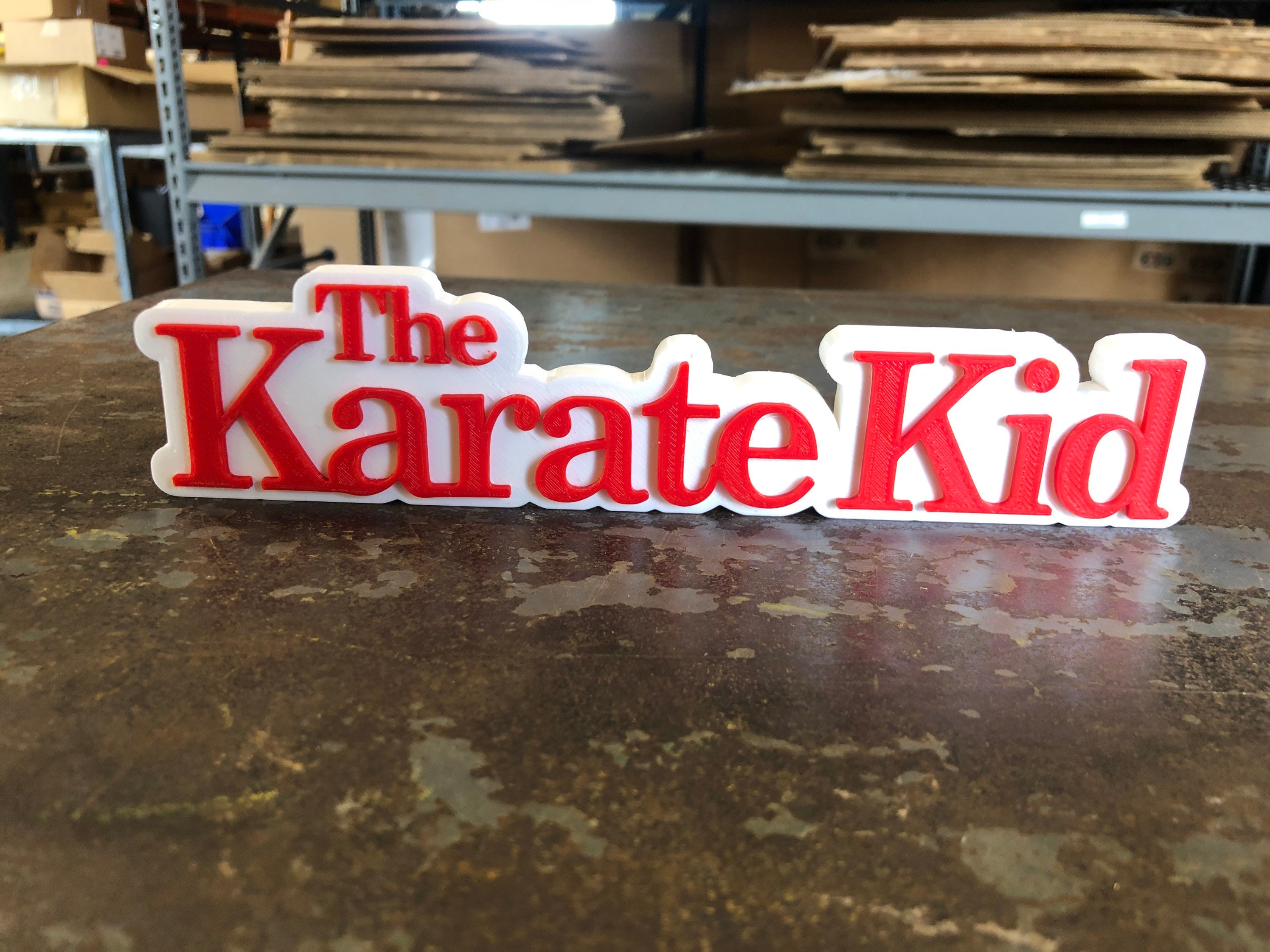 Karate Kid Restaurant Logo