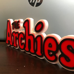 The Archie’s Logo/shelf Display - Etsy