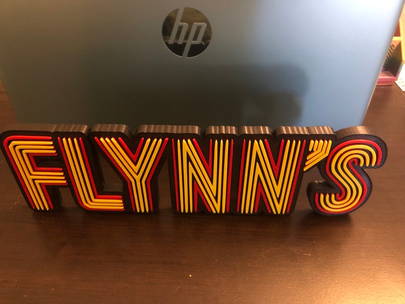 Flynn’s Arcade Logo/shelf Display - Etsy