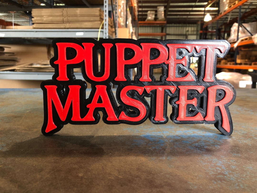 PUPPET MASTER LOGO - Etsy