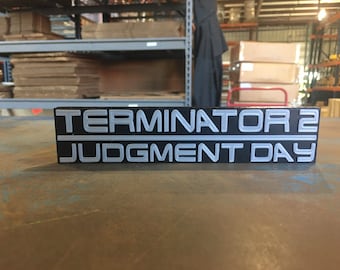 Terminator 2 Logo - Etsy