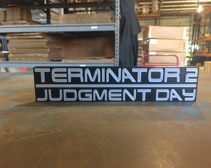 Terminator 2 Logo - Etsy