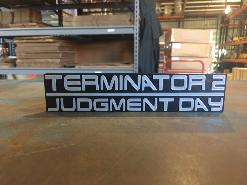 Terminator 2 Logo - Etsy