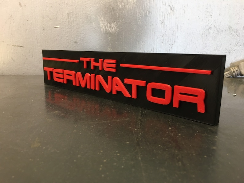 The Terminator Logo - Etsy