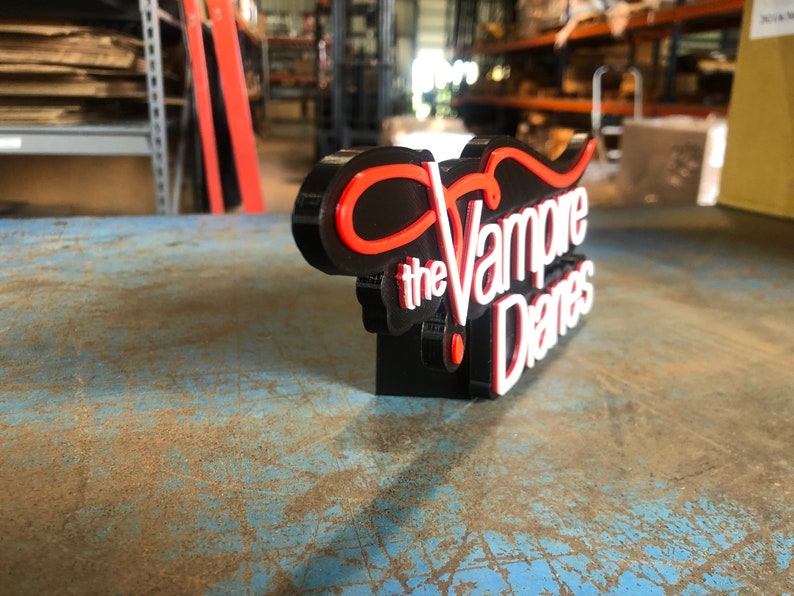 The Vampire Diaries Logo - Etsy