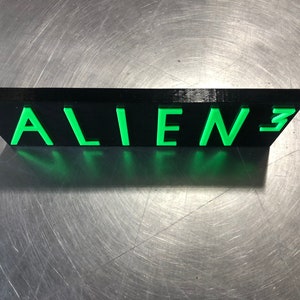 Alien 3 Logo - Etsy