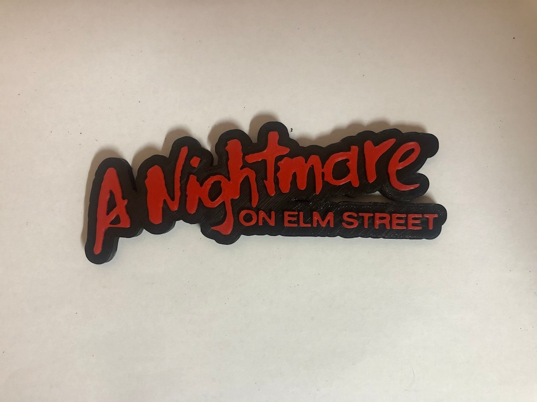 V2 Nightmare on Elm Street Logo - Etsy