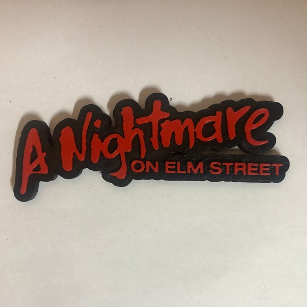Nightmare on Elm Street Sign - Etsy