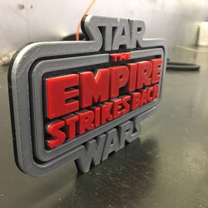 EMPIRE STRIKES BACK Logo - Etsy