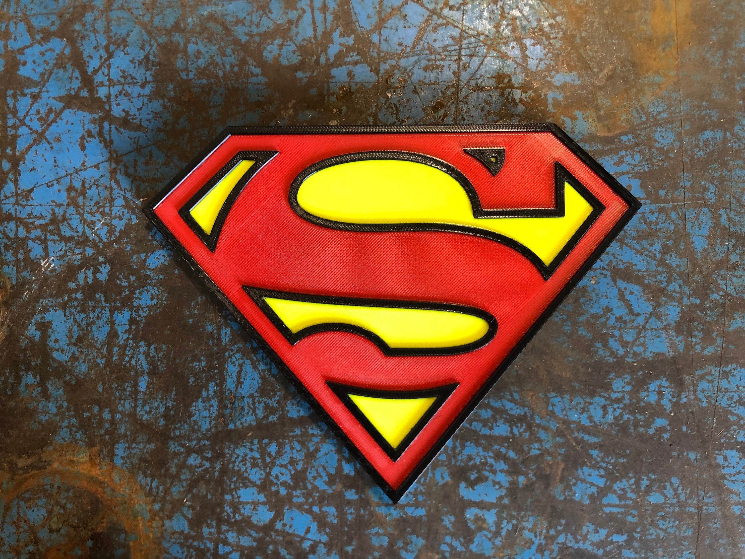 Superman Logo Hd 3d