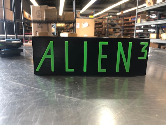 Alien 3 Logo - Etsy