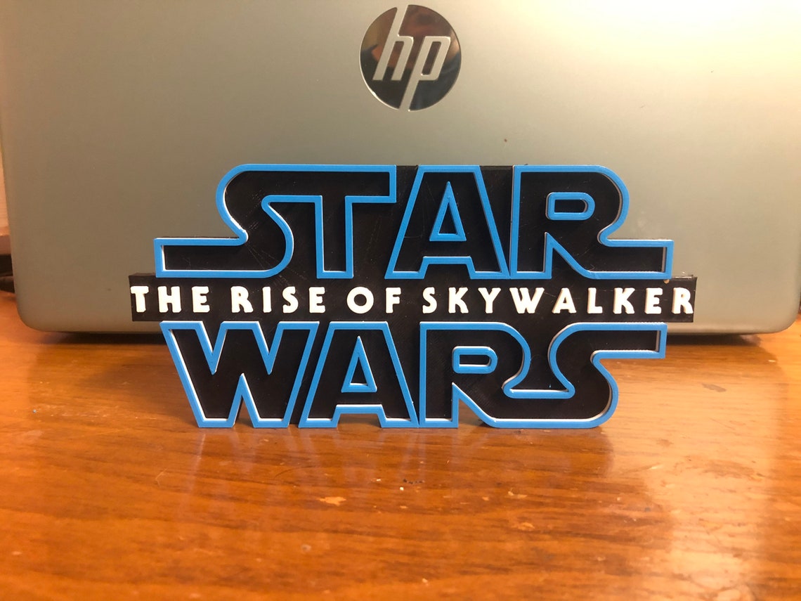 Star Wars the Rise of Skywalker Logo | Etsy