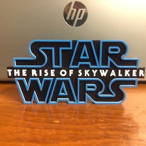 Star Wars the Rise of Skywalker Logo - Etsy