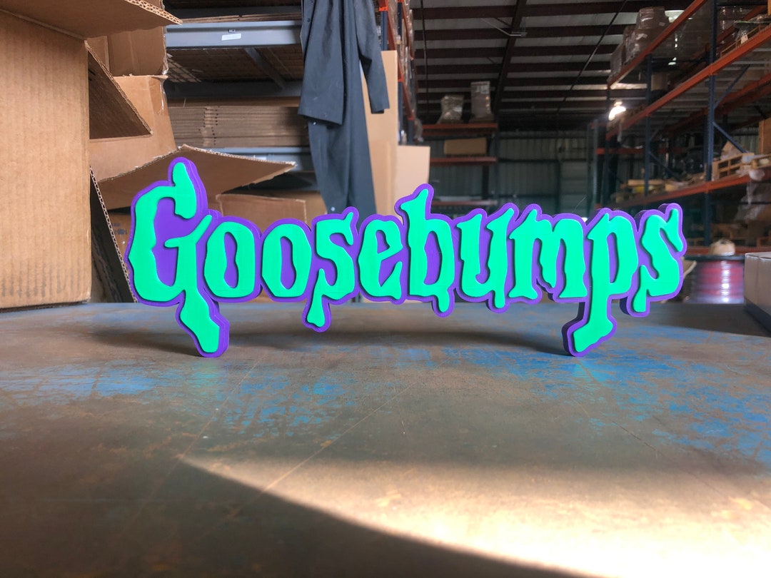 Goosebumps Logo - Etsy