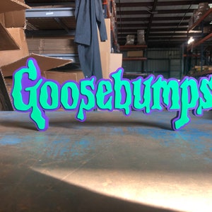 Goosebumps Logo - Etsy