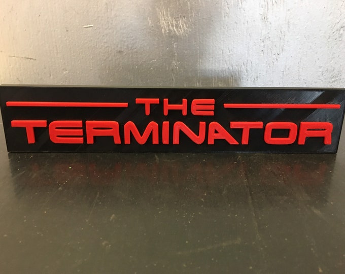 Terminator Cyberdyne Systems Wall Plaque - Etsy
