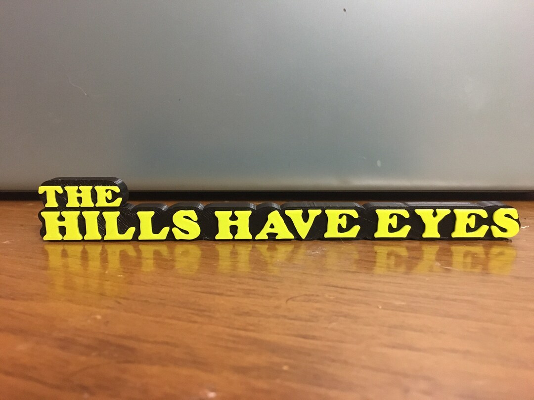 The Hills Have Eyes Logo Etsy 7980