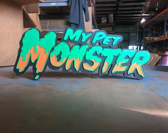 My Pet Monster Spanish Los Tremblors Ko Los Plush Amtoy 80s - Etsy