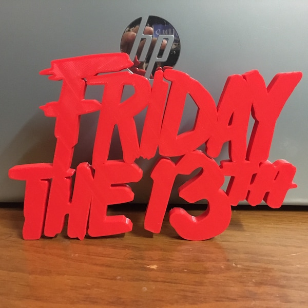 Friday the 13th 3d Printed Logo - Etsy
