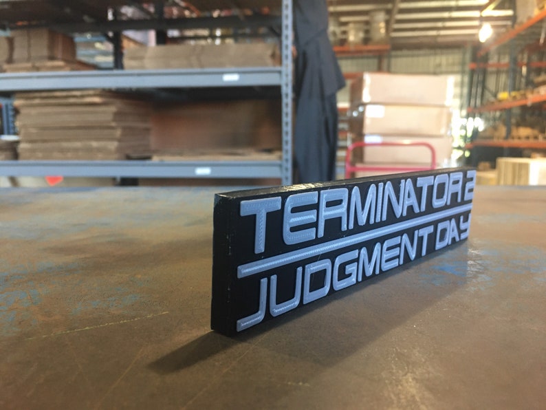 Terminator 2 Logo - Etsy