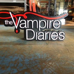 The Vampire Diaries Logo - Etsy