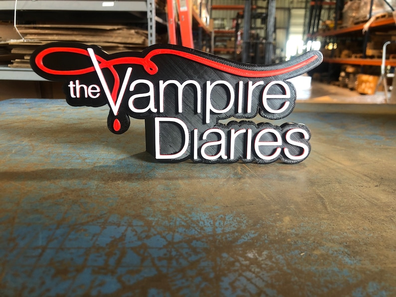 The Vampire Diaries Logo - Etsy