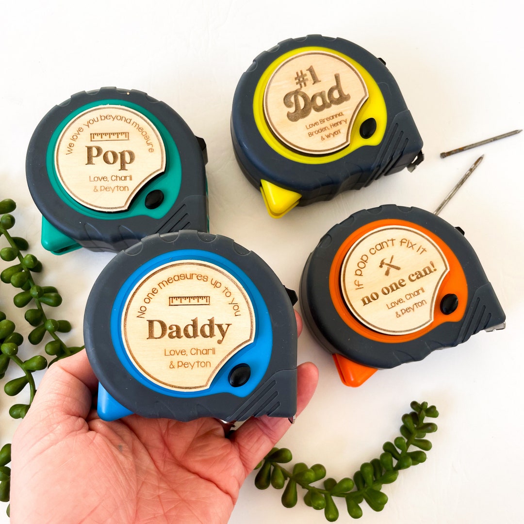 Personalised Tape Measure | Tape Measure | Father’s Day Gift | Gift for ...