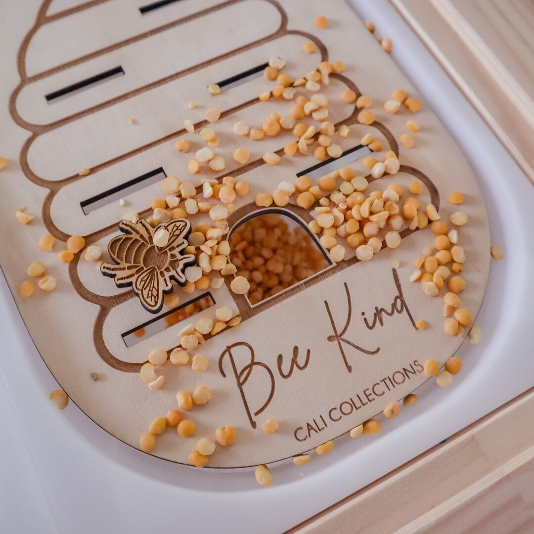 Ikea Trofast / Flisat Insert Bee Kind Bee Insert Sensory Play I Sensory ...