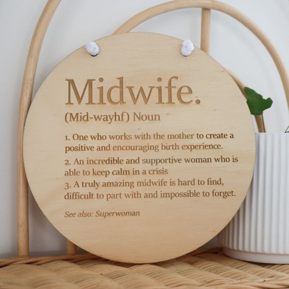 Midwife Plaque I Midwife Gift Student Midwife Gift Thank | Etsy Australia