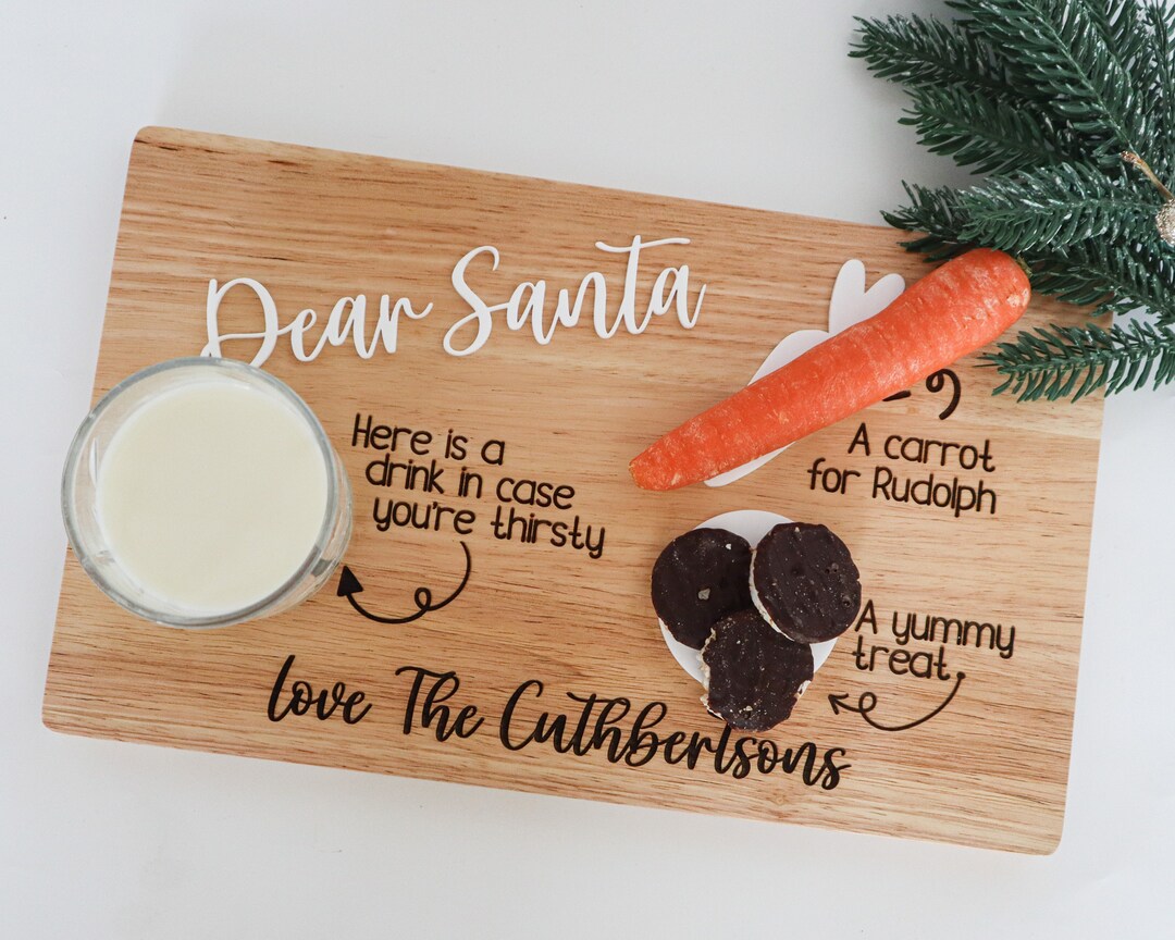 Santa Treat Board | Delux Santa Board | Christmas Eve Board | Santa ...