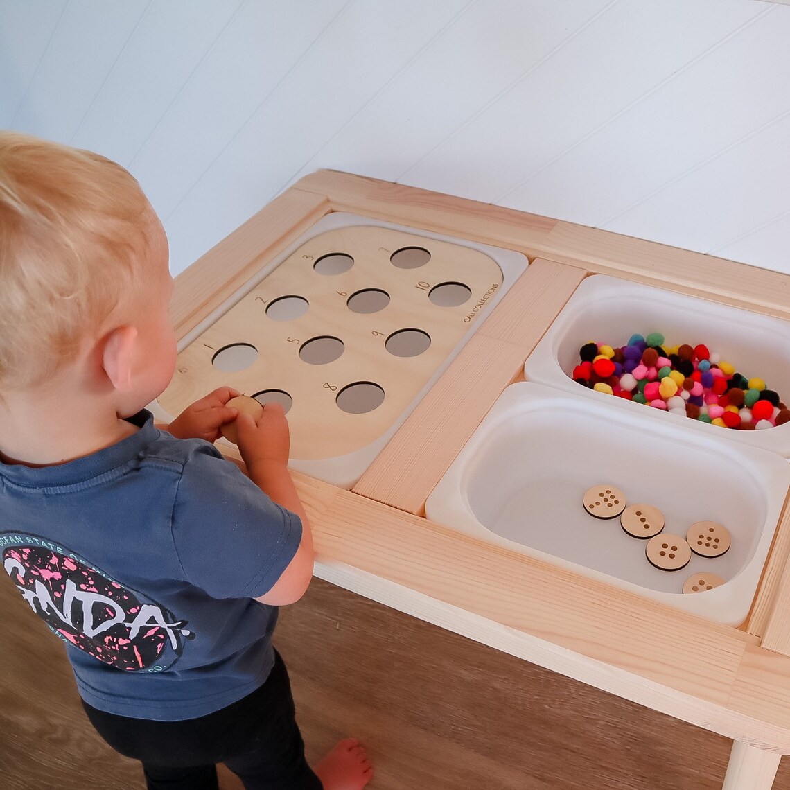 Ikea Trofast / Flisat Insert Colour Sorting Number Match - Etsy Australia