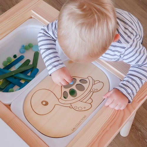 Ikea Trofast / Flisat Insert Dino Dinosaur Game Sensory - Etsy Australia