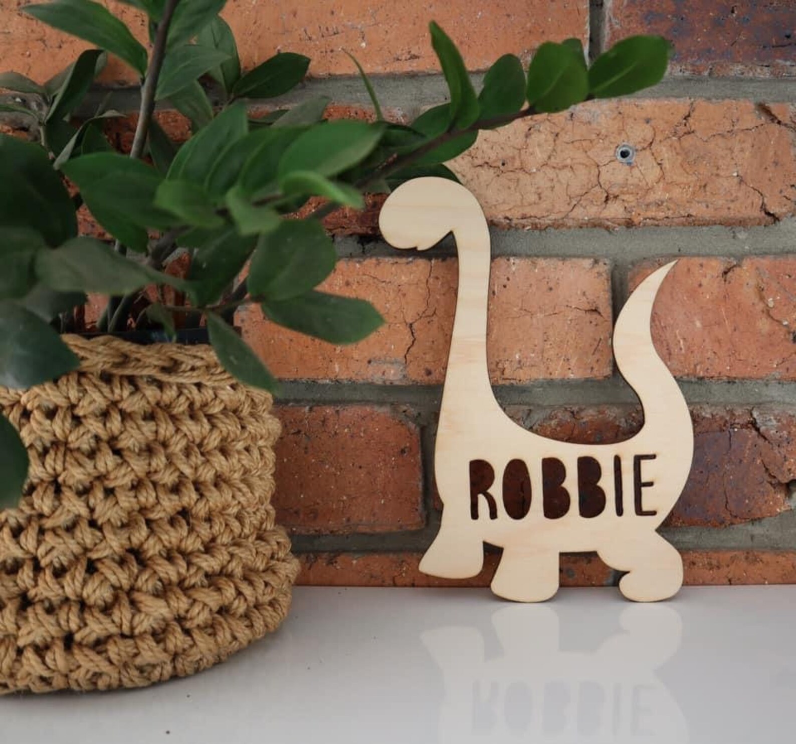 Personalised Dinosaur Name Plaque Kids Name Door Sign | Etsy