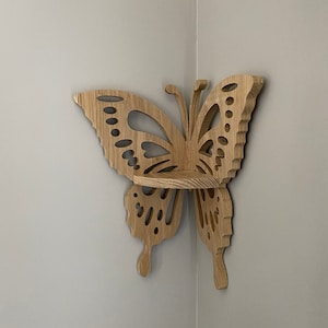 CNC Plan Plan for This Butterfly Corner Shelf - Etsy