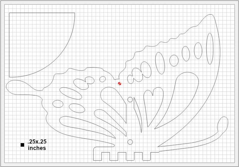 Butterfly Corner Shelf CNC Plan - Etsy