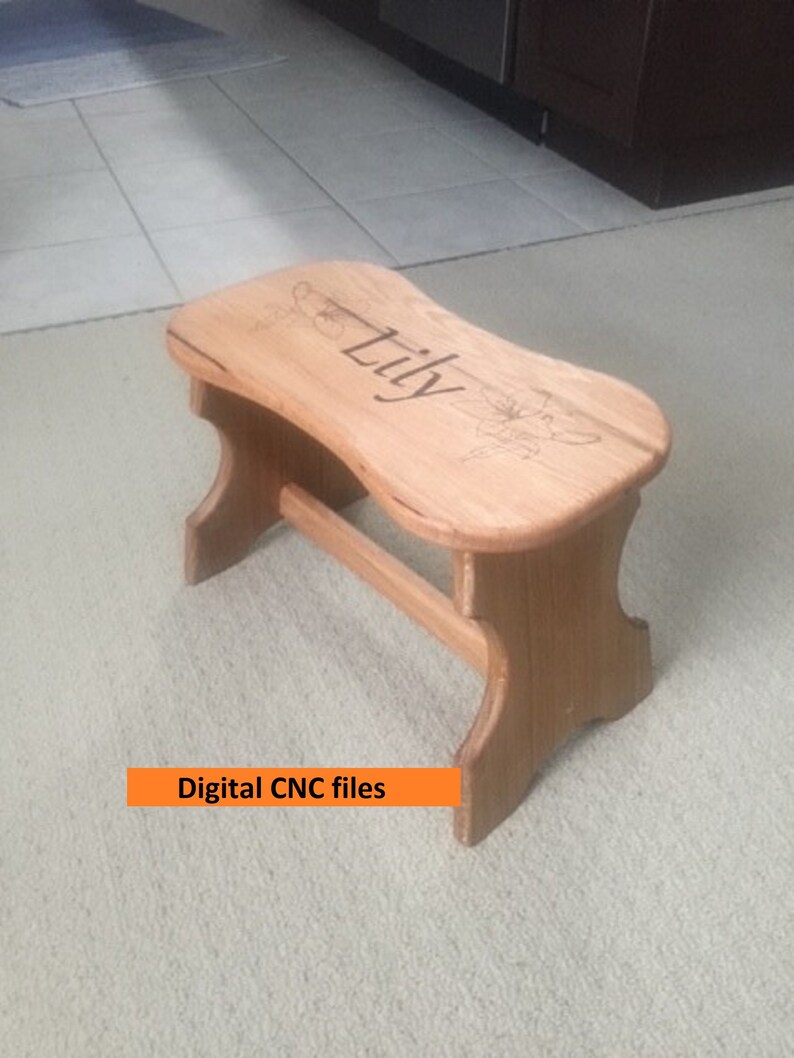 Step Stool Cnc Plan Collection - Etsy