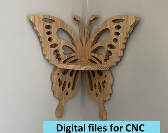 Butterfly Corner Shelf - Etsy