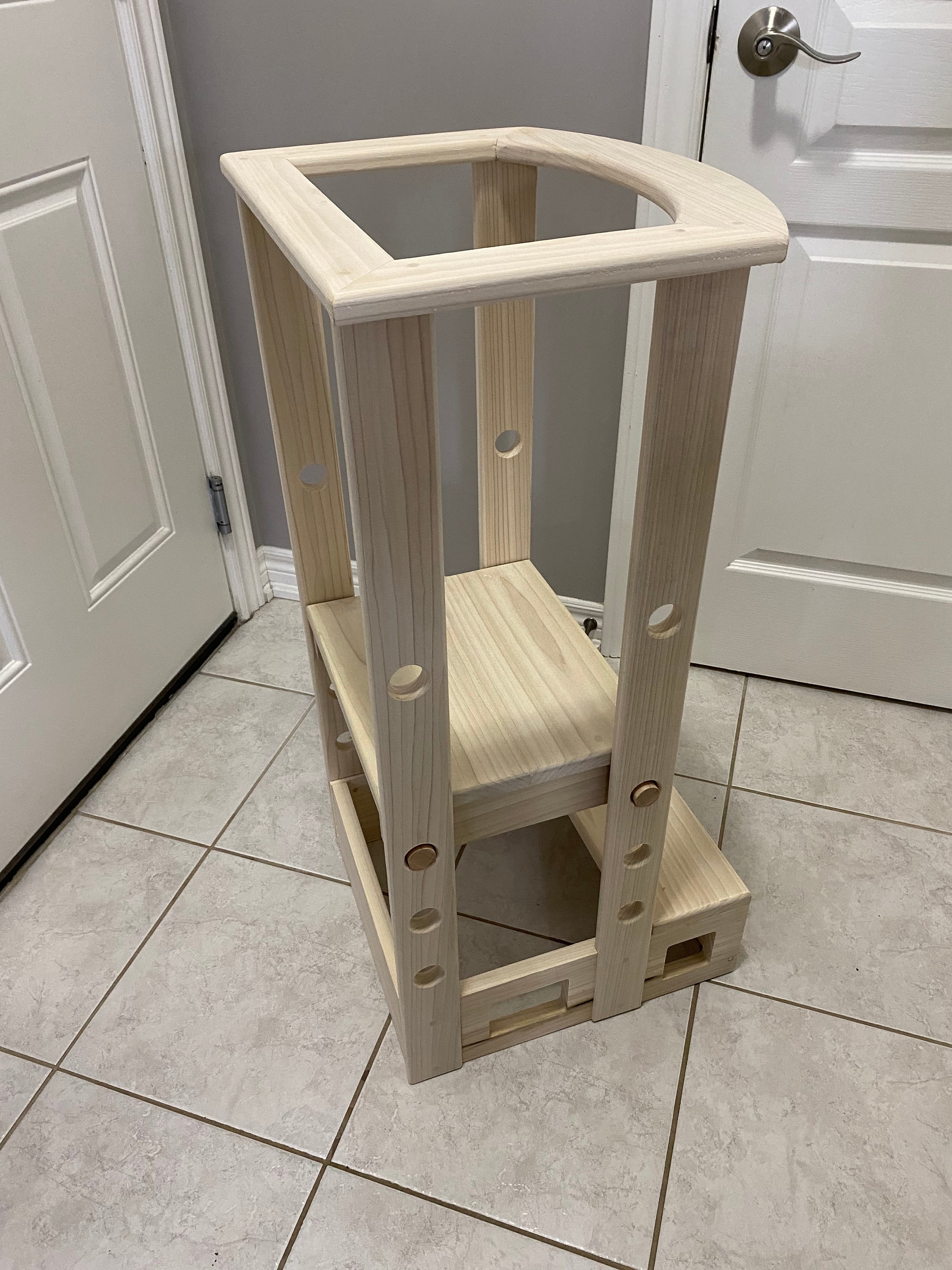 Learning Tower Cnc Plans to Build This Stylish and Sturdy Adjustable ...