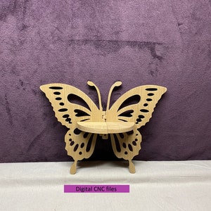 Butterfly Corner Shelf CNC Plan - Etsy