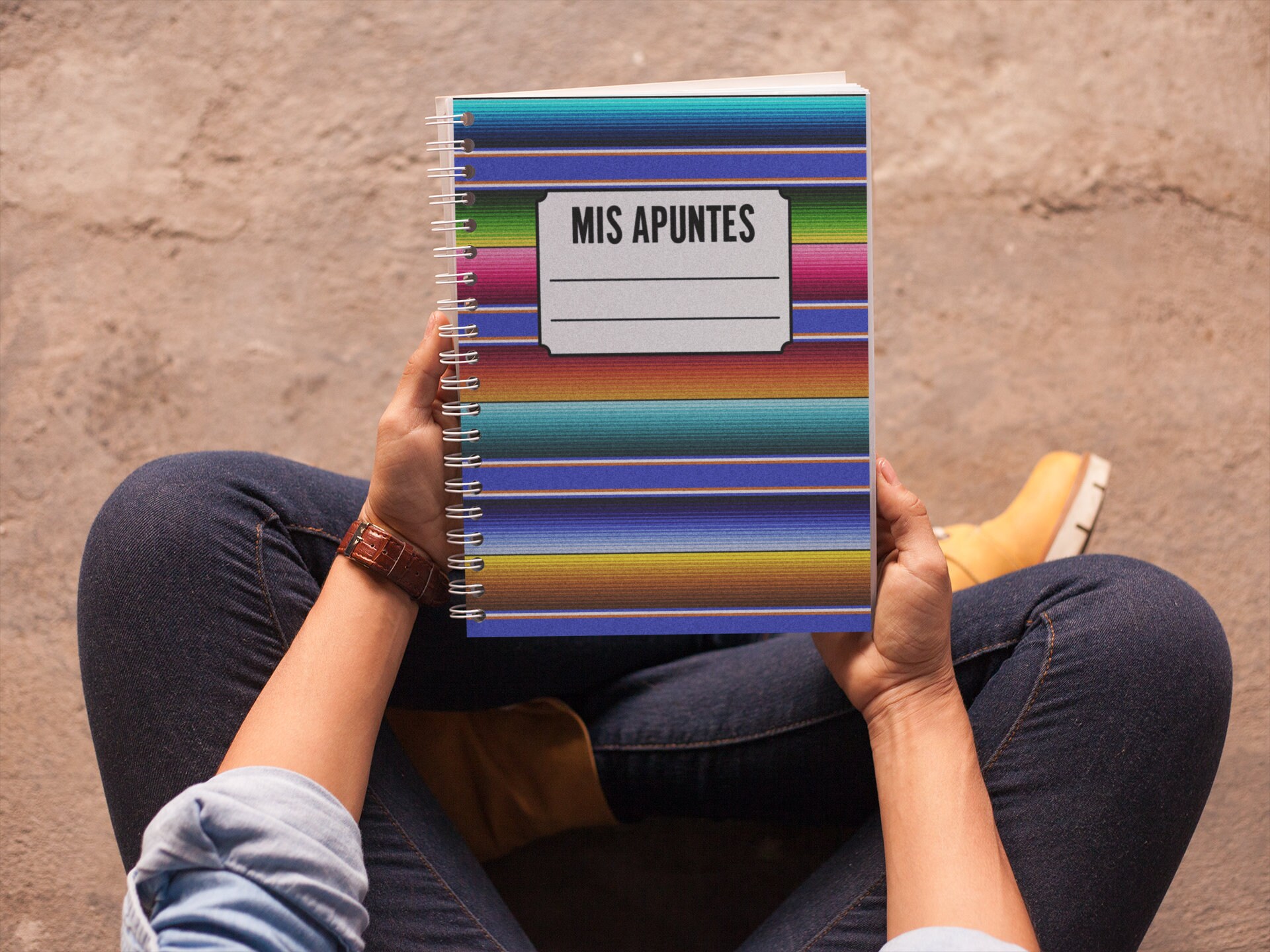 Mis Apuntes Notebook - Etsy