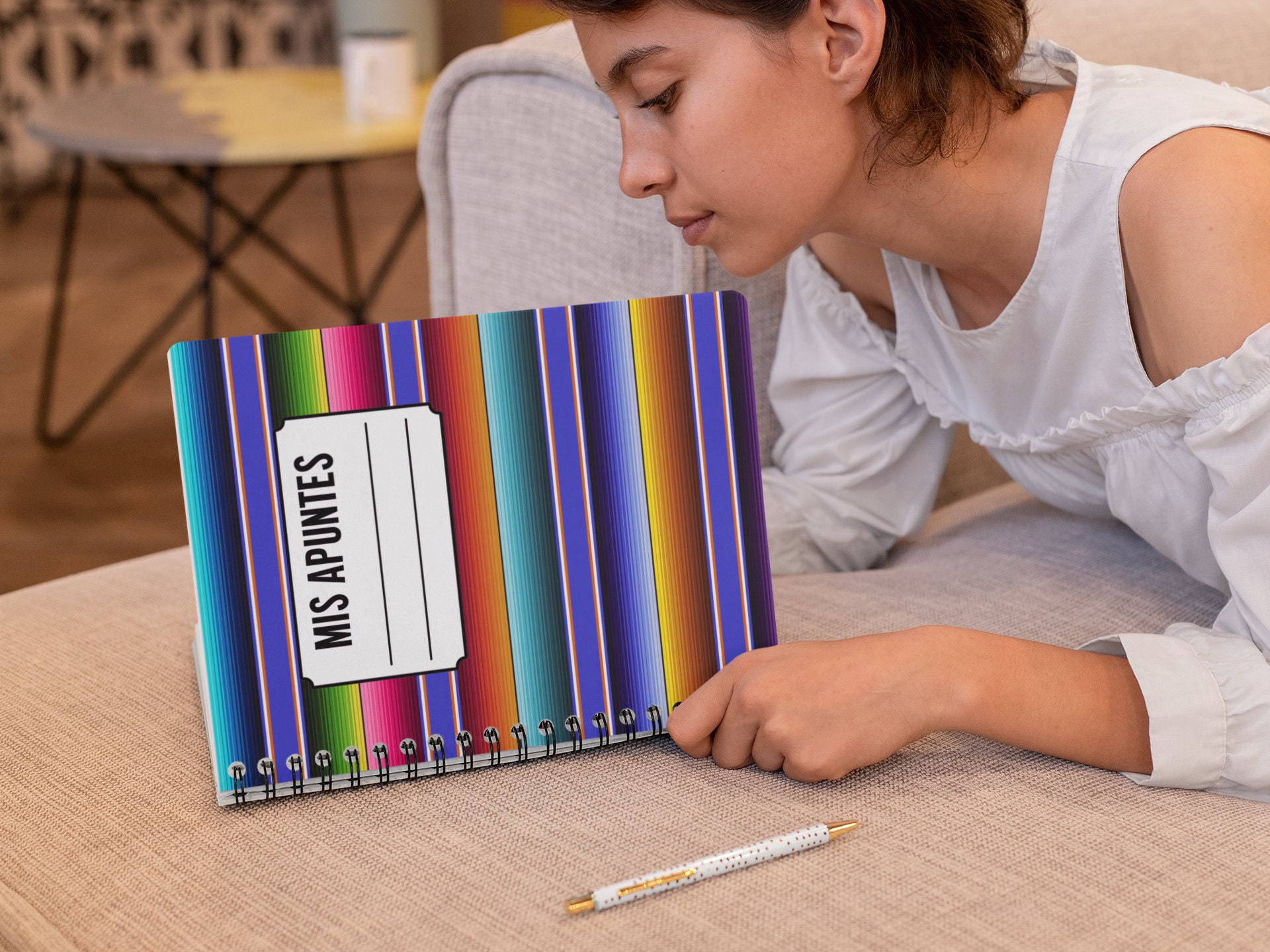 Mis Apuntes Notebook - Etsy