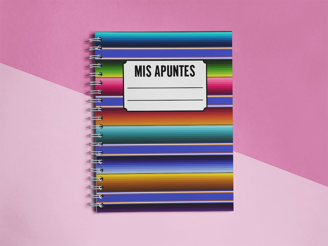 Mis Apuntes Notebook - Etsy