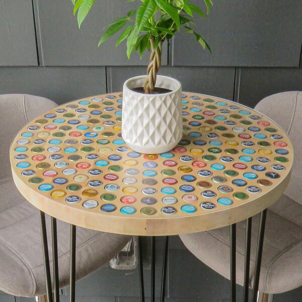 Bottle Cap Table - Etsy